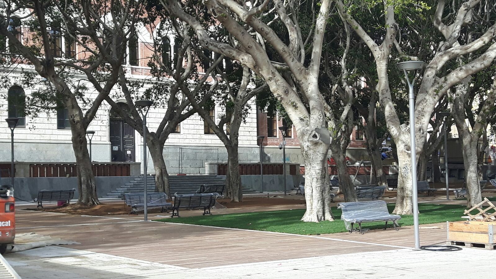 Nuova piazza Garibaldi, lavori quasi ultimati, Chessa: "Vorremmo ...