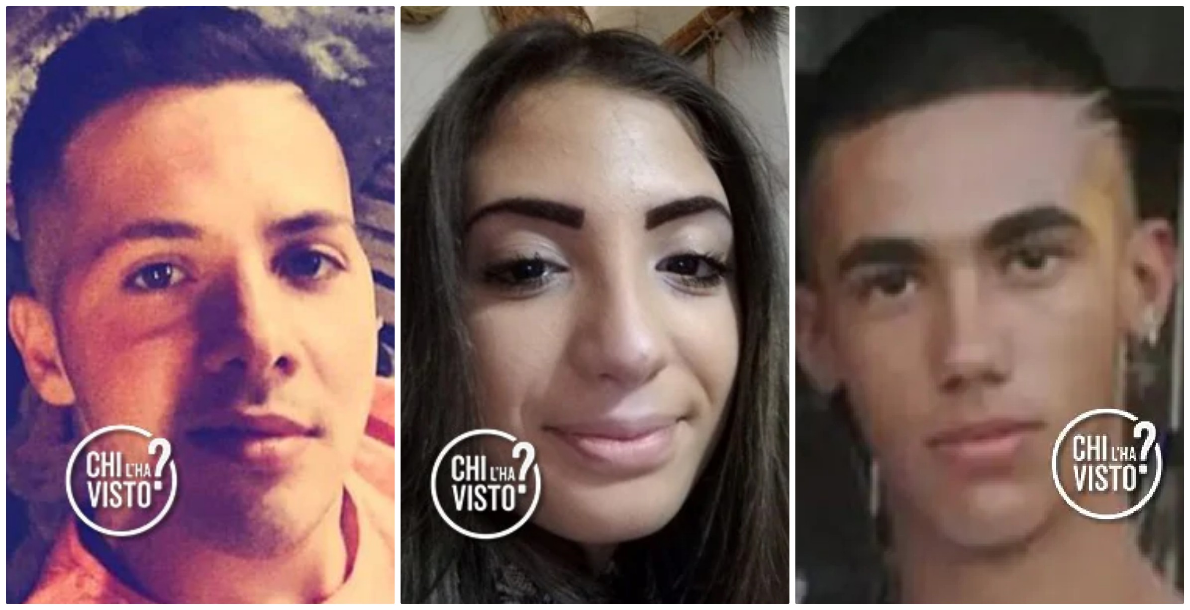 Ancora nessuna traccia né notizia dei tre ragazzi scomparsi. L'appello ... Ancora nessuna traccia né notizia dei tre ragazzi scomparsi. L'appello ...