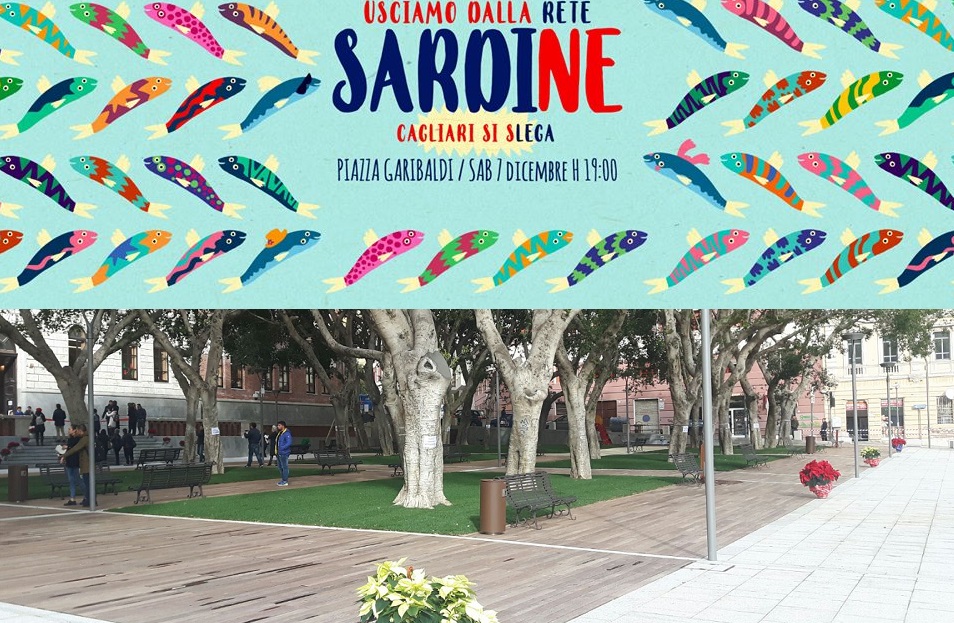 Oggi Sardine a Cagliari: attese migliaia di persone | Cagliari - Vistanet