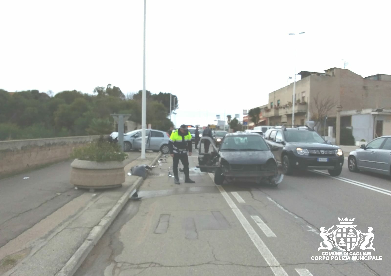 Cagliari, incidente in viale Elmas: 55enne all'ospedale | Cagliari ...