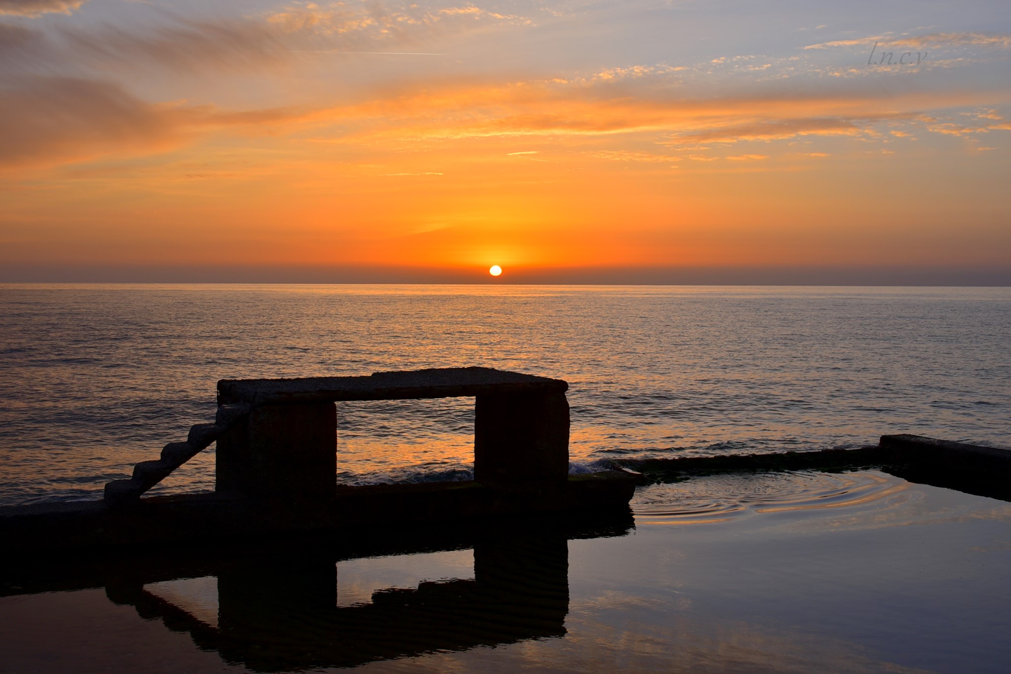 Il vecchio pontile della spiaggia di Funtanazza| Cagliari - Vistanet
