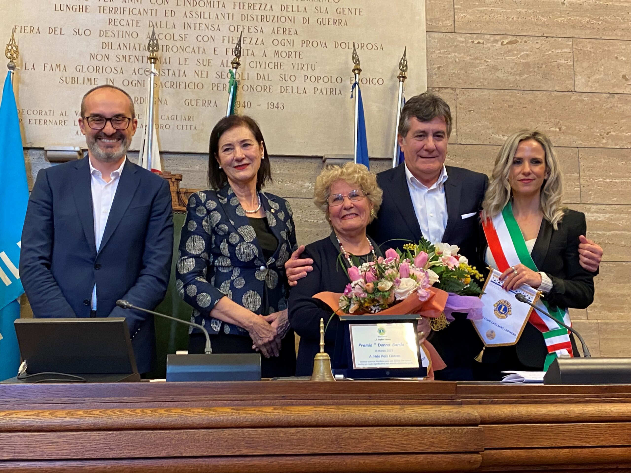 Il Premio “Donna Sarda 2023” a Iride Peis Concas | Cagliari - Vistanet
