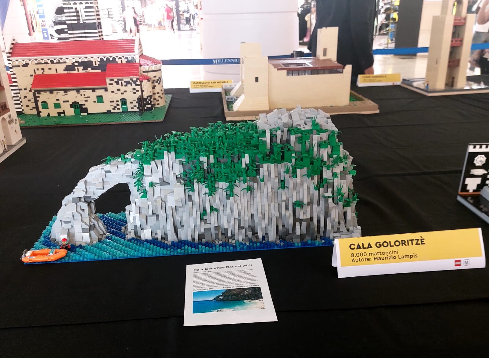 Cala Goloritzè in versione mattoncini Lego | Cagliari - Vistanet