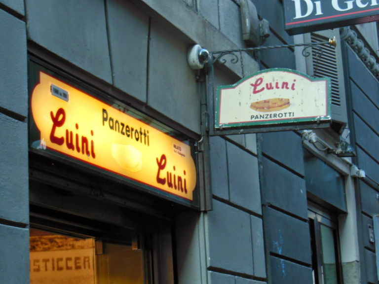 I famosi panzerotti di Luini