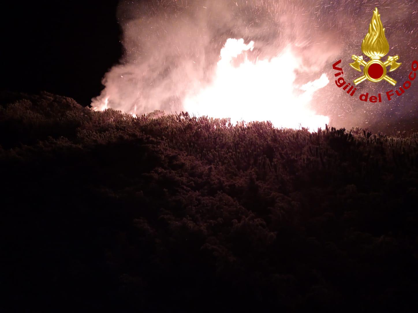 Incendio Sorso, fiamme minacciano pineta | Ogliastra - Vistanet