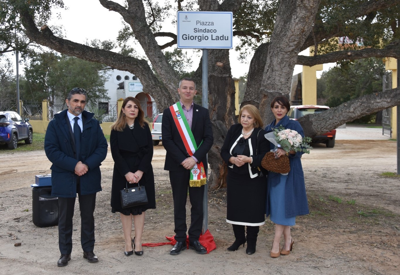 Tortolì, inaugurata piazza Giorgio Ladu| Ogliastra - Vistanet