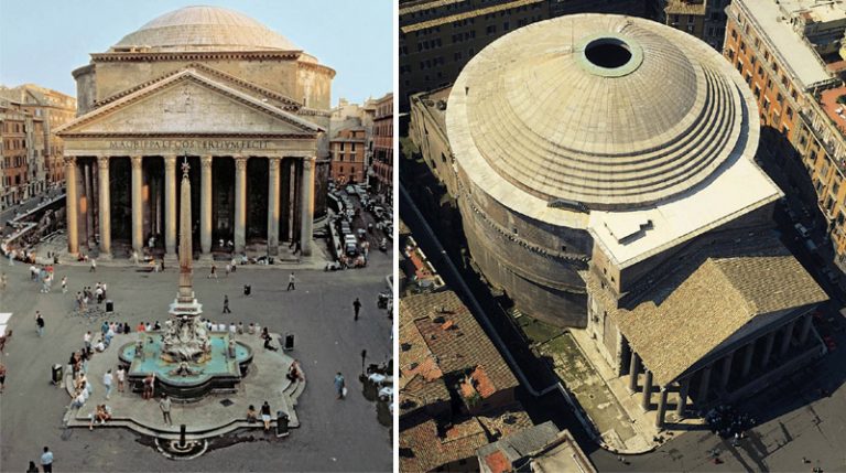 La cupola del Pantheon di Roma è la più grande del Mondo