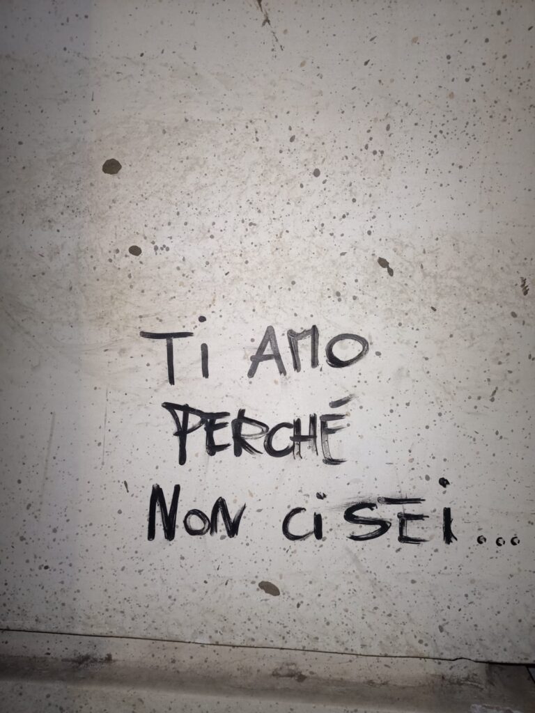 Le scritte sui muri a Trastevere