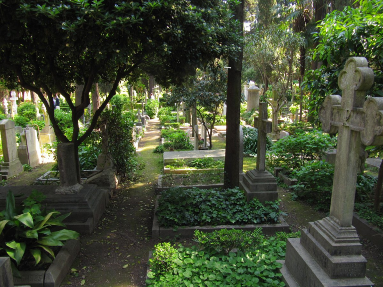 I personaggi famosi sepolti nel cimitero Acattolico di Roma