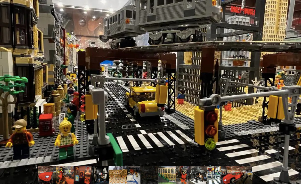 La mostra di Lego più grande d'Europa