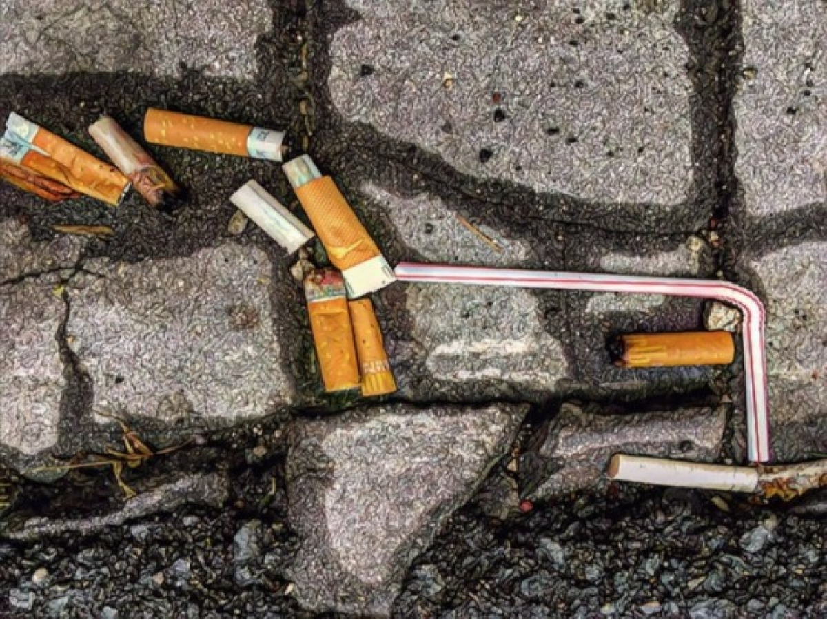 Roma contro le cicche di sigarette