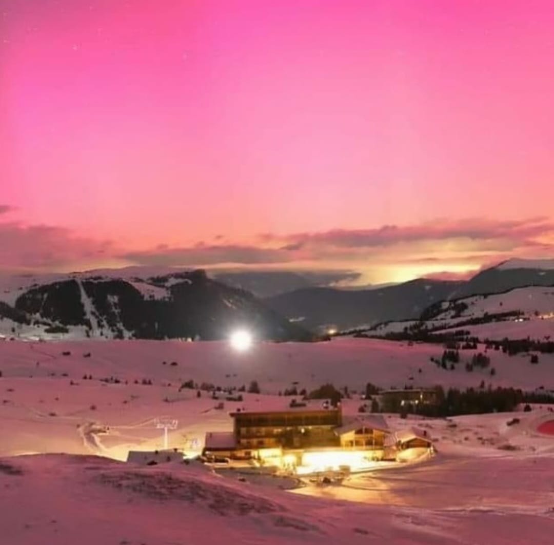 L'aurora boreale visibile dall'Italia: evento rarissimo | Vistanet